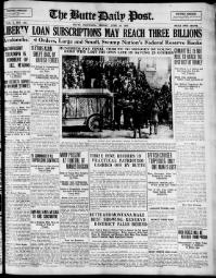 The Granite Mountain - Speculator Mine Disaster in Butte Montana -1917